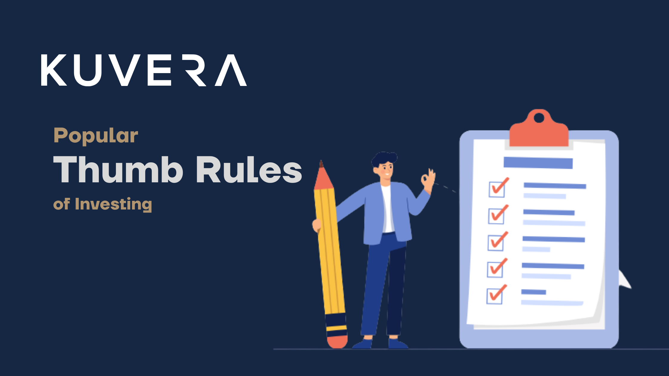 The Top Thumb Rules of Investing You Should Know - Kuvera