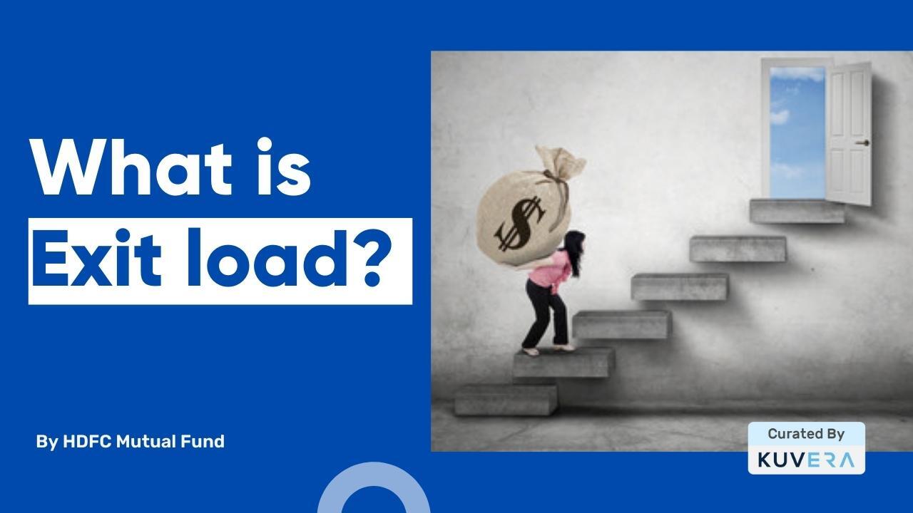 What is an exit load? - Kuvera
