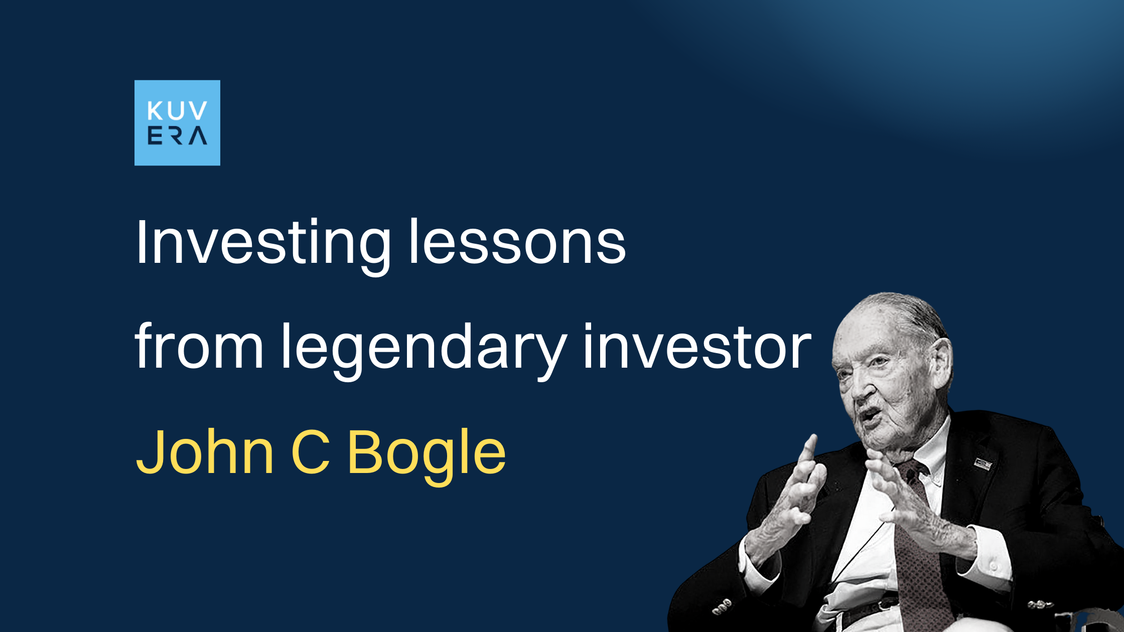 Investing With Legends John C Bogle
