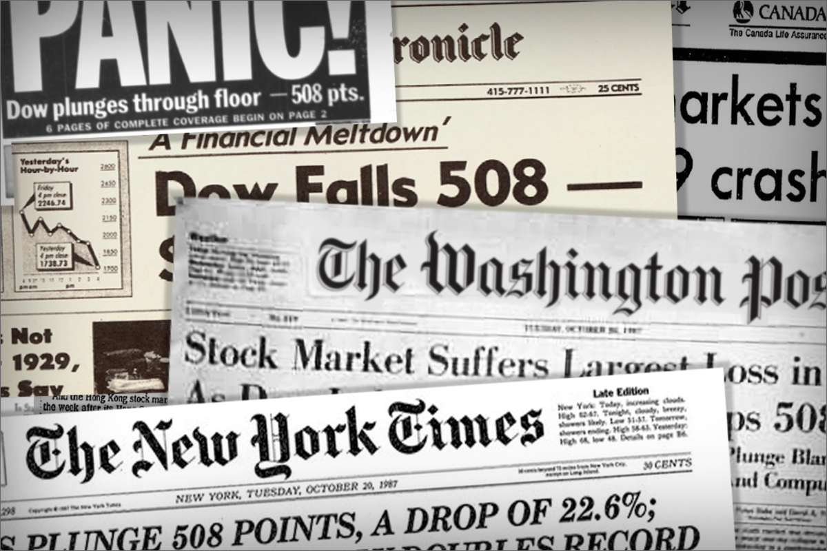 Top 5 Stock Market Crashes of All Time | Kuvera
