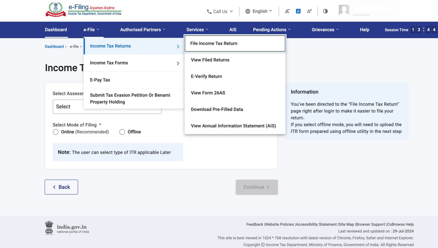 ITR Tax Filing: Follow These Steps To File Your Income Tax In 2024