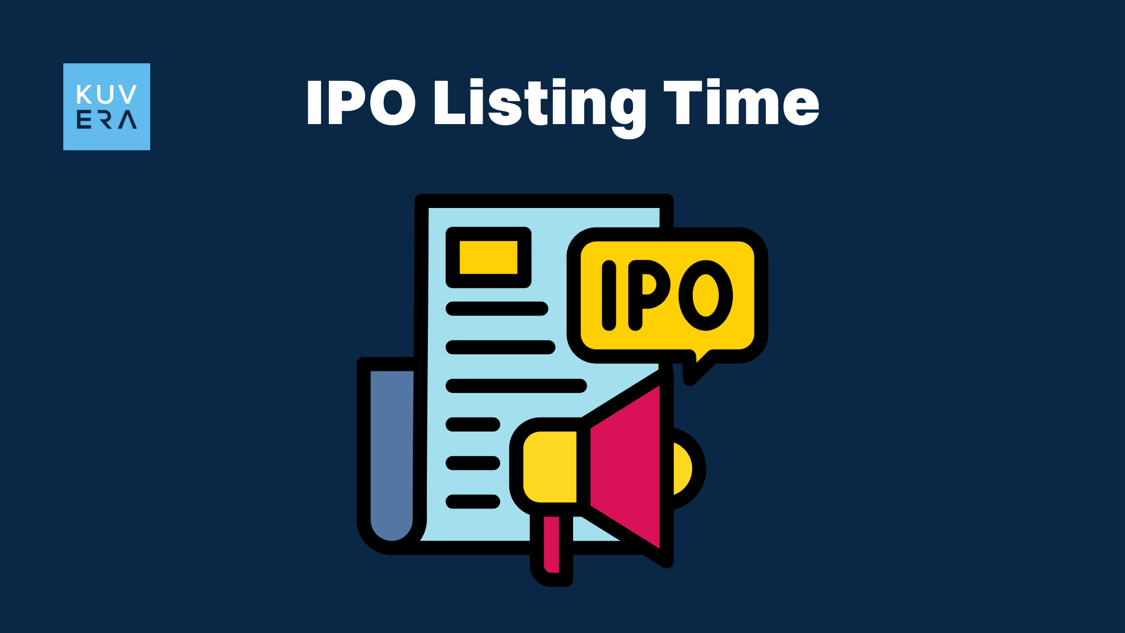 What is IPO Listing Time?